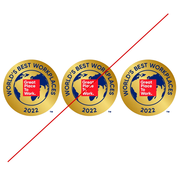 World’s Best Workplaces 2022 Badge Guidelines | Great Place To Work®