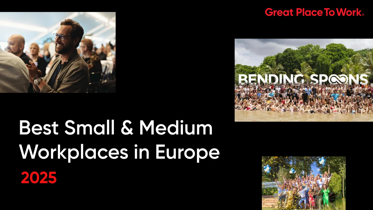 Great Place To Work Announces the 2025 Best Small & Medium Workplaces ...