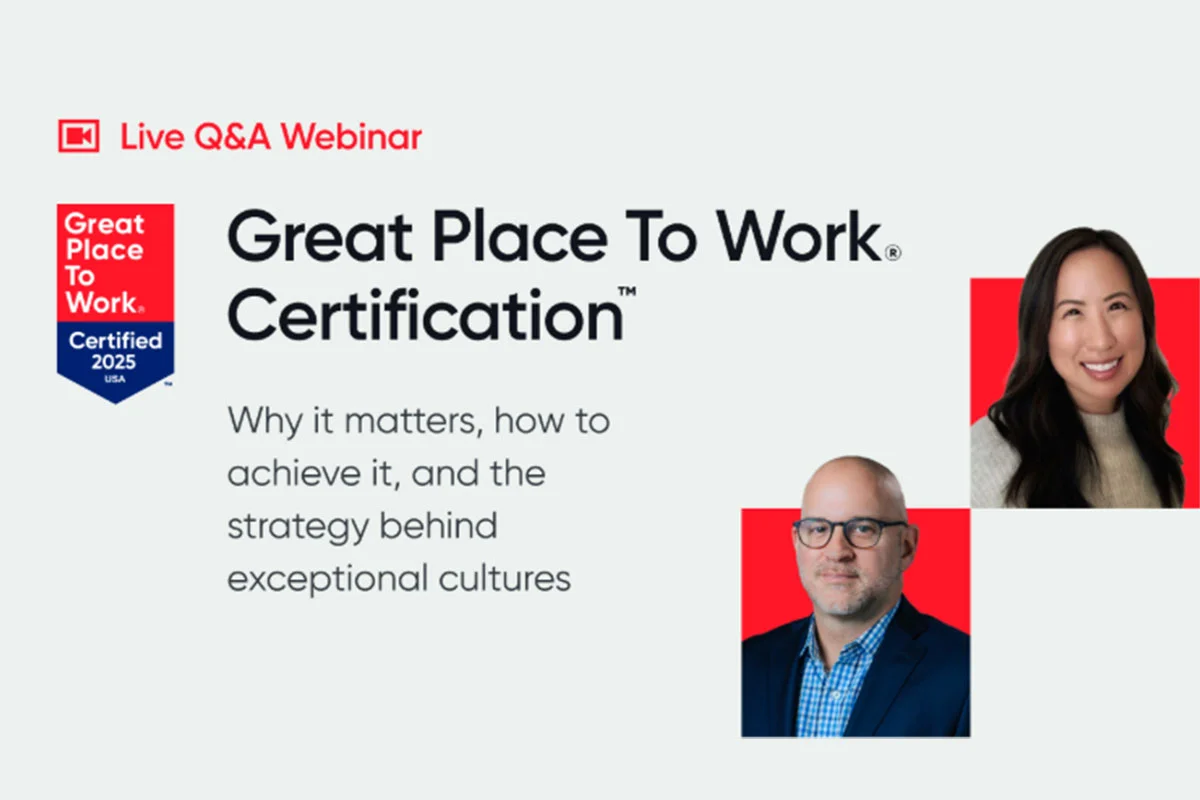 Webinars on leadership and management | Great Place To Work®